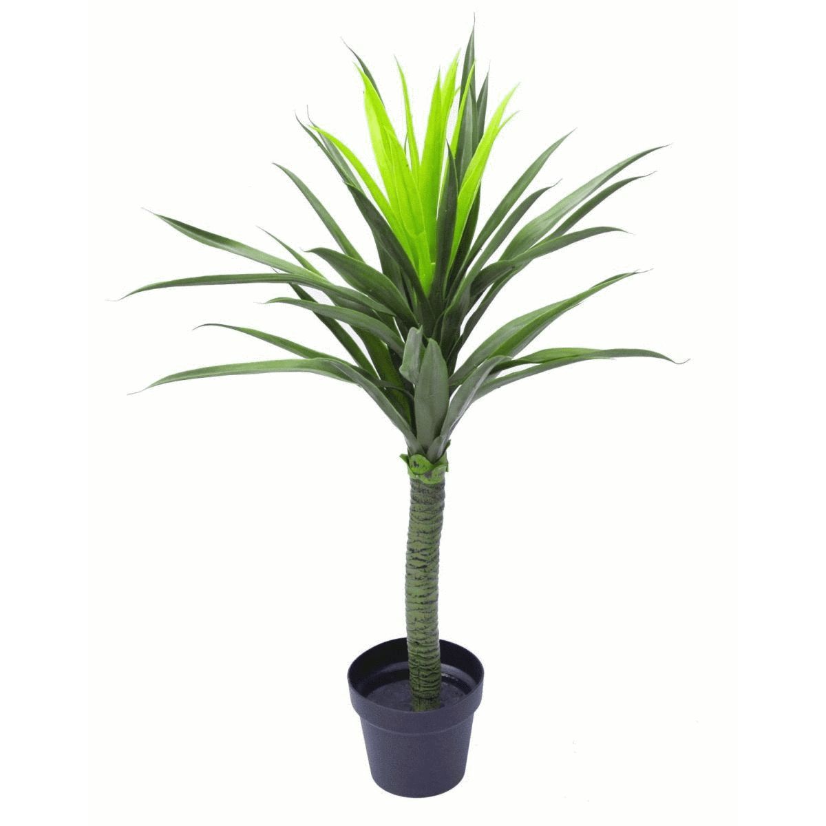 90cm (3ft) Large Artificial Yukka Plant Spiky Tree Plant Realistic ...