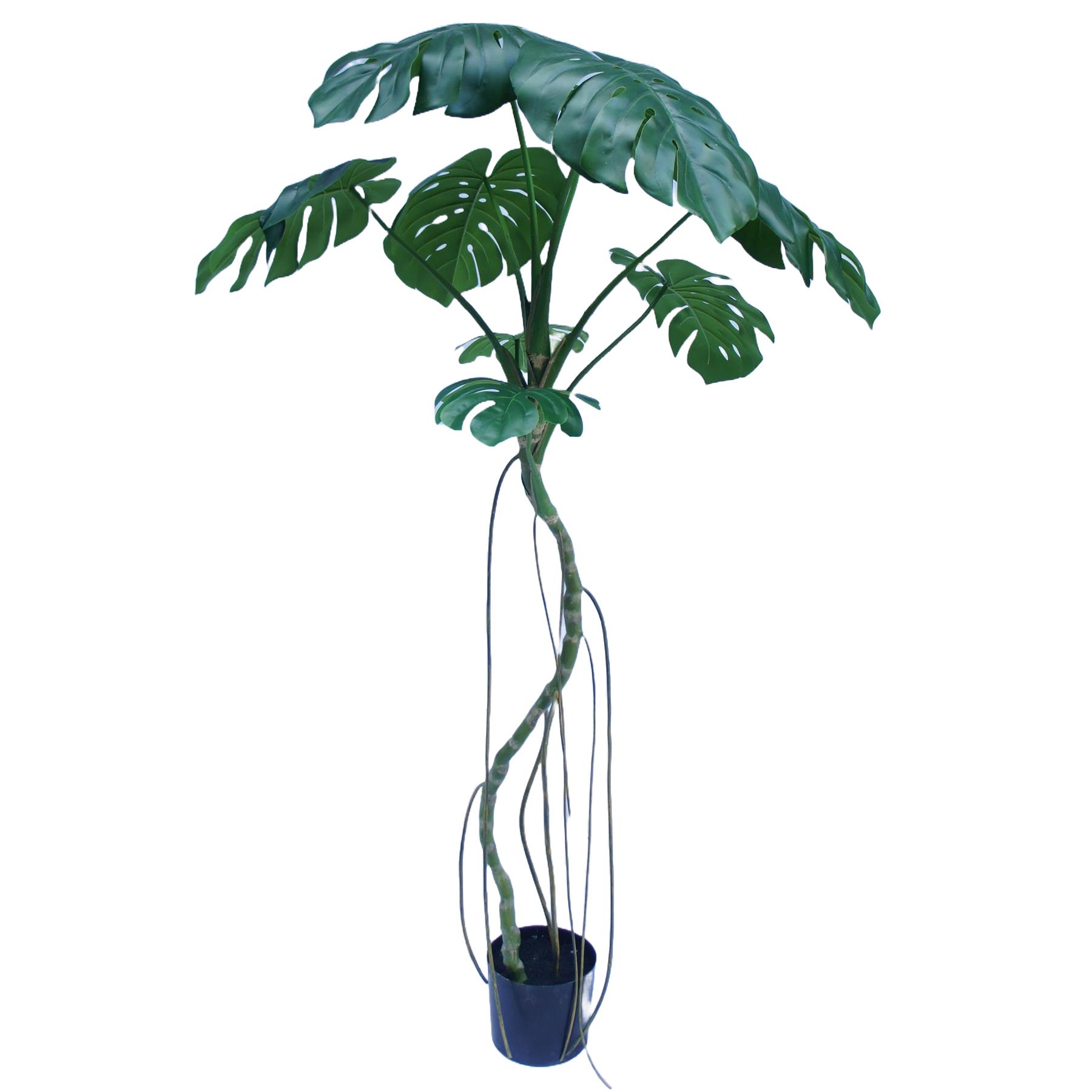180cm Monstera Realistic Artificial Tree Green - Leaf Design Wholesale